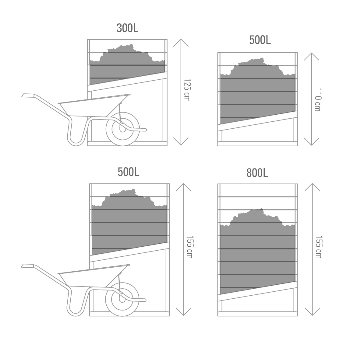 COMPOSTER 500L | 155 - Ekovore
